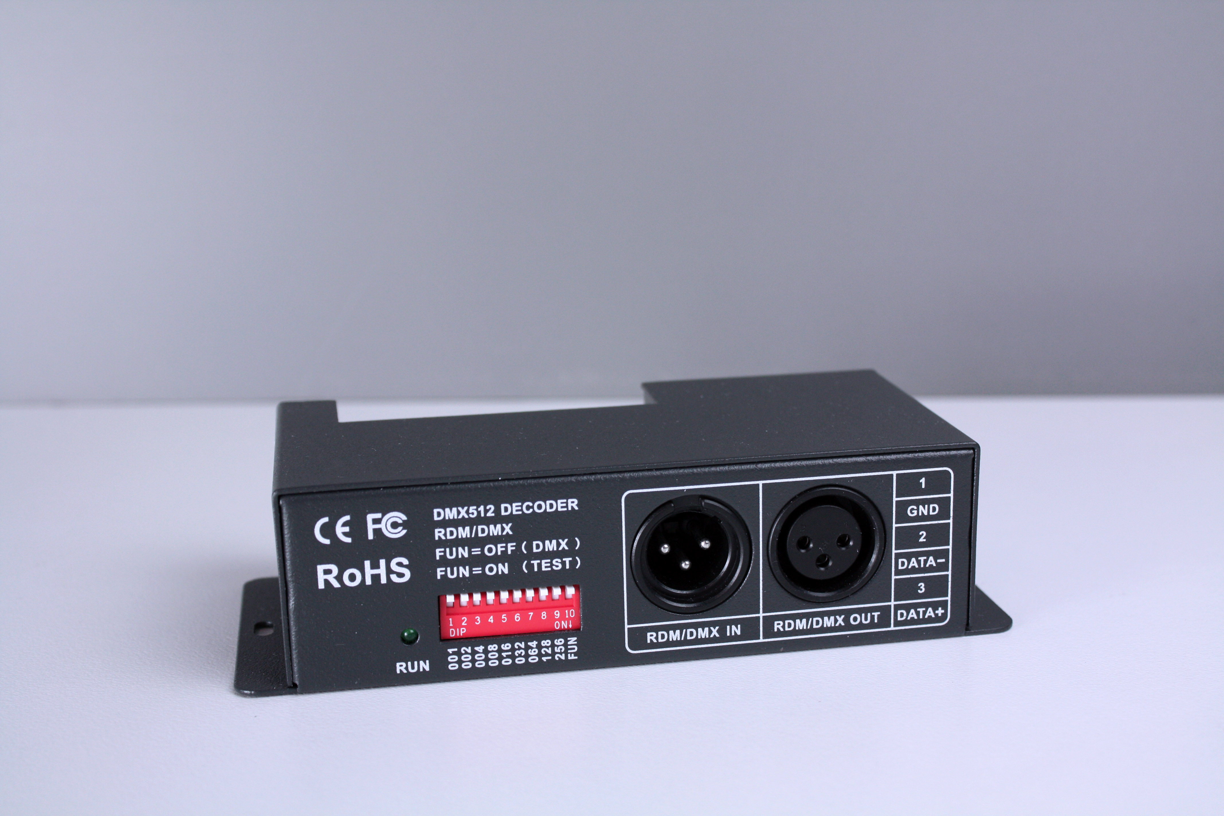 LED Controller: 4CH CV DMX-PWM Decoder LT-840-6A
